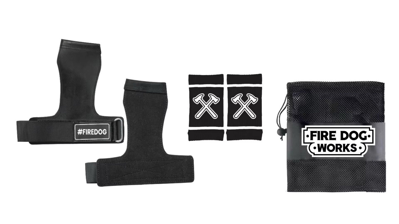 🔥 #FIREDOG Chalkless Grips — Bar-Ready Grip for CrossFit & Functio ...
